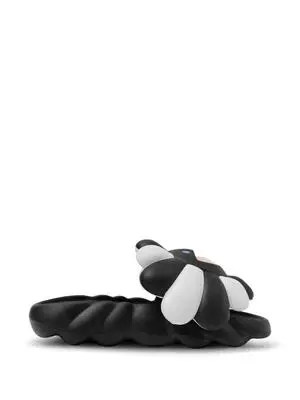 TAKASHI MURAKAMI Ohana Full-bloom Slides - Black