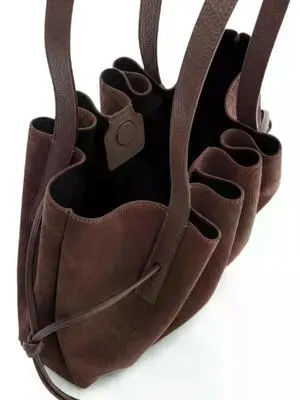 Yuzefi Scallop Pleated Shoulder Bag
