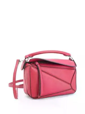 Loewe Puzzle Bag Leather Mini Crossbody Bag