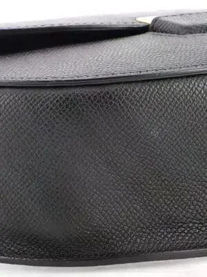 Celine Trotteur Grainy Leather Medium Crossbody Bag