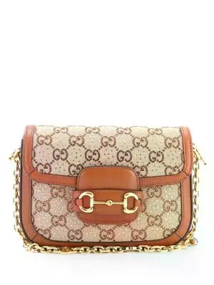 Gucci Horsebit 1955 Mini Shoulder Bag - Brown