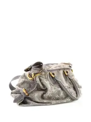 LOUIS VUITTON Neo Cabby Denim Gm Satchel - Grey