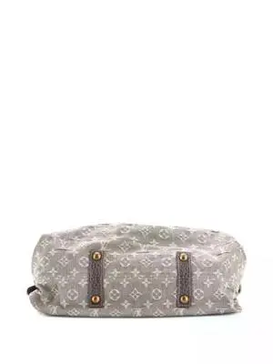 LOUIS VUITTON Neo Cabby Denim Gm Satchel - Grey