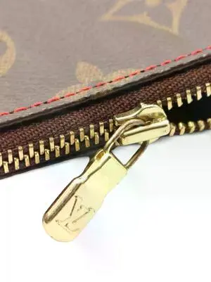 LOUIS VUITTON 2005 Monogram Cerises Pochette Accessories Handbag