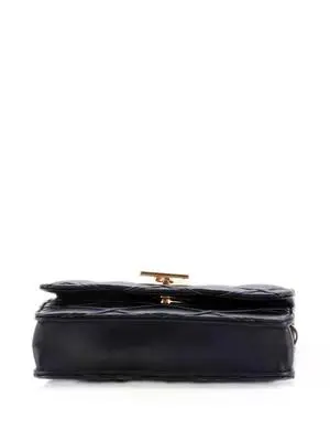 LOUIS VUITTON Go-14 Wallet On Chain Malletage Leather Shoulder Bag
