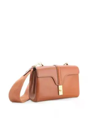 Celine Soft 16 Bag Smooth Calfskin Teen Shoulder Bag - Brown