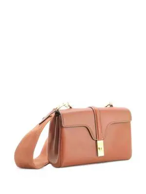 Celine Soft 16 Bag Smooth Calfskin Shoulder Bag - Brown