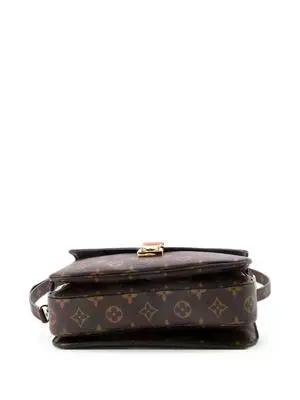 LOUIS VUITTON Pochette Metis Monogram Canvas Crossbody Bag - Brown