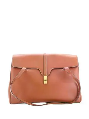 Celine Celine Soft 16 Bag Smooth Calfskin Brown