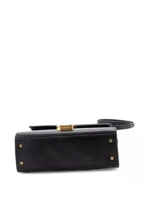 Saint Laurent Cassandra Top Handle Bag Leather Mini Shoulder Bag