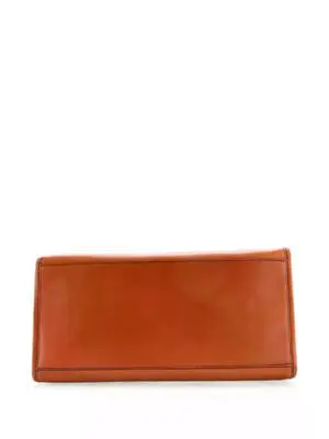 Fendi Sunshine Shopper Leather Large Tote Bag