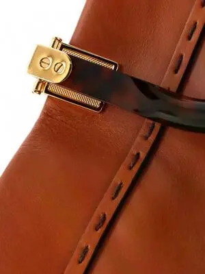 Fendi Sunshine Shopper Leather Large Tote Bag