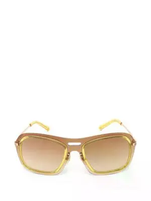 LOUIS VUITTON Square Frame Sunglasses - Brown