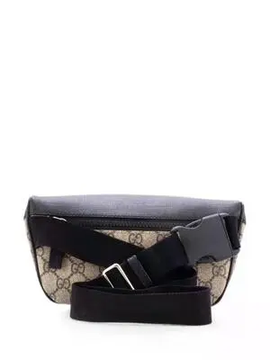 Gucci Eden Waist Bag Gg Coated Canvas Medium Belt Bag - Brown