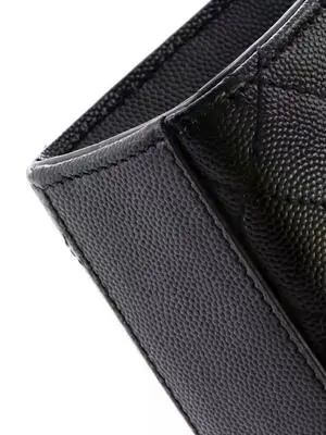 Saint Laurent Monogram Envelope Satchel Mixed Matelasse Leather Shoulder Bag