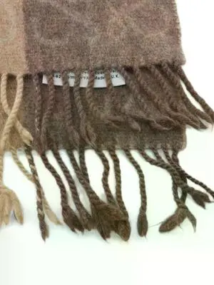 Loewe 2010s Anagram Checkerboard Scarf