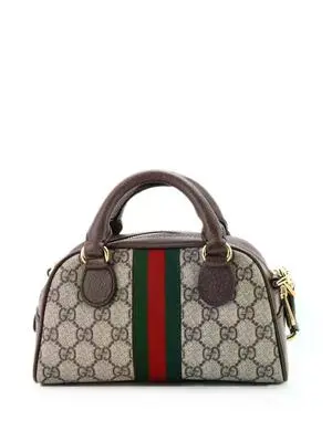Gucci Ophidia Convertible Boston Bag - Brown
