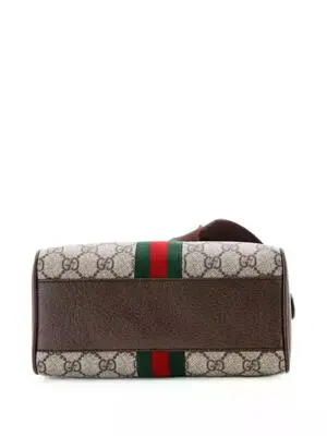 Gucci Ophidia Convertible Boston Bag - Brown