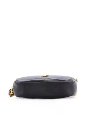 Saint Laurent Lou Camera Bag Matelasse Chevron Leather Mini Crossbody Bag