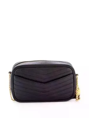 Saint Laurent Lou Camera Bag Matelasse Chevron Leather Mini Crossbody Bag