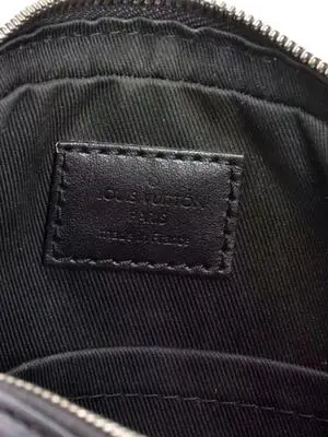 LOUIS VUITTON Trio Messenger Bag Reverse Monogram Eclipse Canvas Crossbody Bag