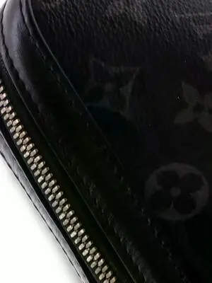 LOUIS VUITTON Trio Messenger Bag Reverse Monogram Eclipse Canvas Crossbody Bag