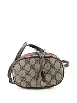 Gucci Ophidia Gg Coated Canvas Mini Bucket Bag