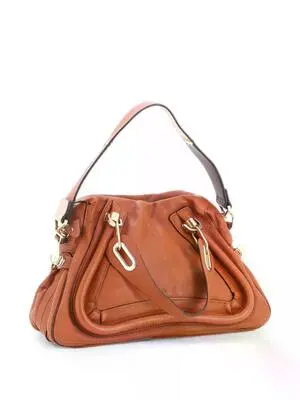 Chloé Paraty Top Handle Bag Leather Medium Satchel