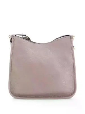 Prada Logo Strap Leather Medium Hobo Bag