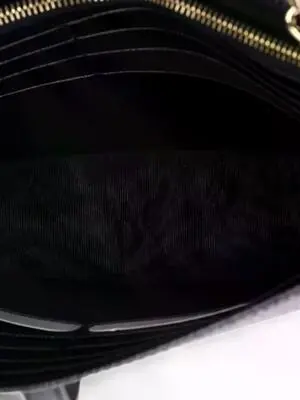 Gucci Interlocking Wallet On Chain Leather Crossbody Bag