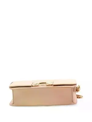 Celine Triomphe Frame Chain Shoulder Bag Leather Medium Crossbody Bag