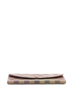 LOUIS VUITTON Emilie Wallet Damier Small Wallets