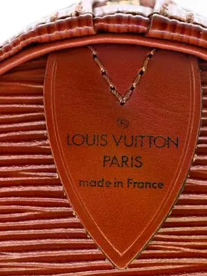 LOUIS VUITTON Epi Leather Speedy Satchel