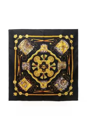 Hermès 2000s Les Tambours Scarf
