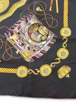 Hermès 2000s Les Tambours Scarf