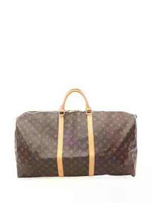 LOUIS VUITTON 2002 60 Keepall Tote Bag