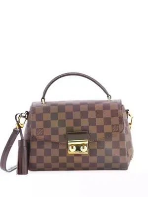 LOUIS VUITTON Croisette Handbag Damier Crossbody Bag - Brown