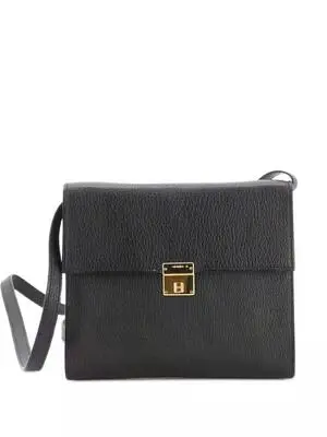 Hermès Clic Wallet On Strap Chevre Mysore Shoulder Bag - Black