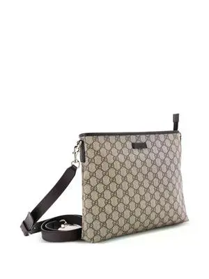 Gucci Gg Coated Canvas Medium Messenger Bag