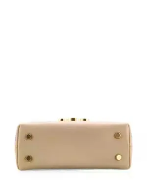 Celine Nino Top Handle Bag Leather Teen Satchel - Neutrals