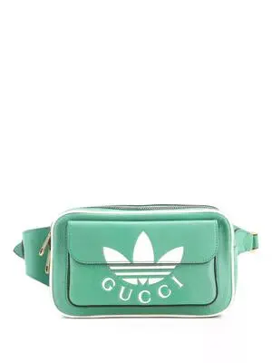 Gucci X Adidas Zip Leather Belt Bag