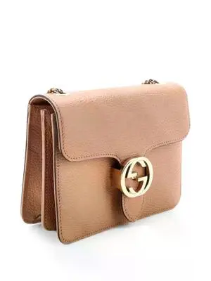 Gucci Interlocking Leather Small Shoulder Bag