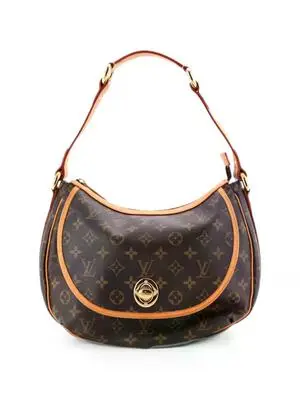 LOUIS VUITTON Tulum Handbag Monogram Canvas Pm Shoulder Bag - Brown