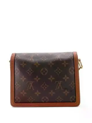 LOUIS VUITTON Dauphine Shoulder Bag Reverse Monogram Canvas Mini