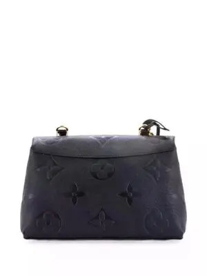LOUIS VUITTON Madeleine Handbag Monogram Empreinte Giant Mm Satchel - Black