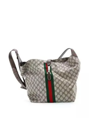 Gucci Jackie 1961 Soft Gg Coated Canvas Small Shoulder Bag