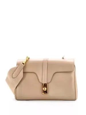 Celine Soft 16 Bag Smooth Calfskin Teen Shoulder Bag - Neutrals