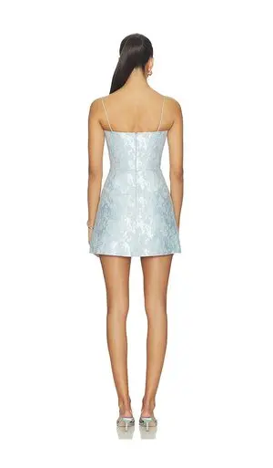 SAU LEE Andi Jacquard Dress