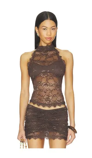 OW Selah Top In . Also - Chocolate