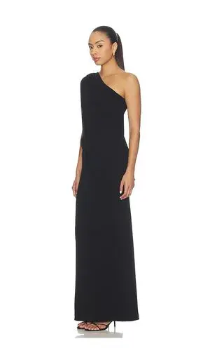 EAVES Amari One-shoulder Maxi Dress